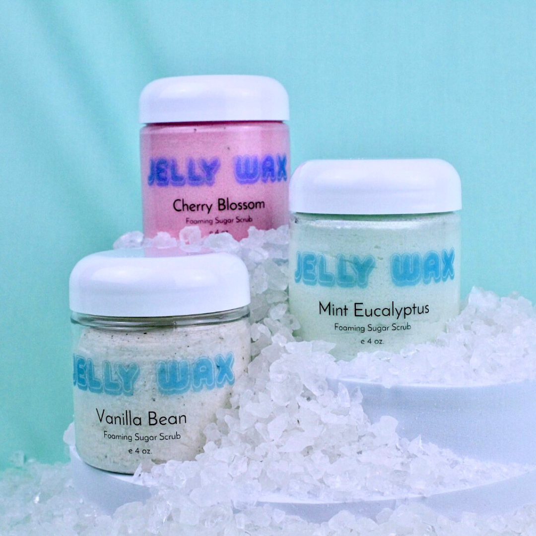 Whipped Sugar Scrub - Pre Wax Exfoliator – Jelly Wax